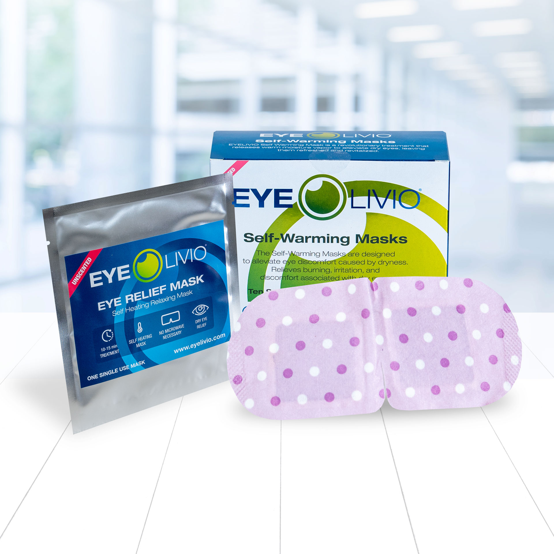 EYELIVIO DRY EYE MASKS – 10 Units Pack - EYELIVIO - Nighttime Dry Eye Care